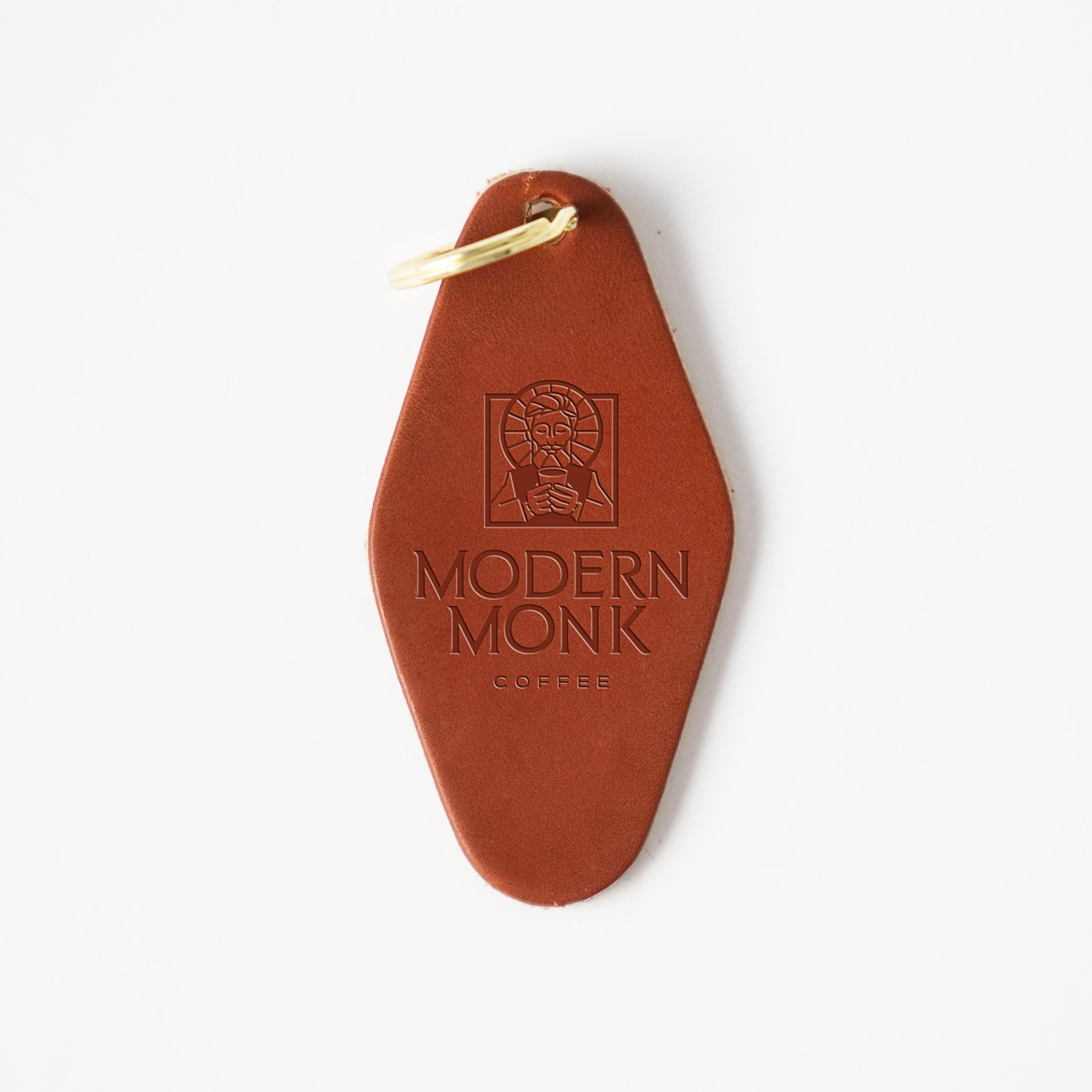 Modern Monk Leather Key Tag – Modern Monk Coffee